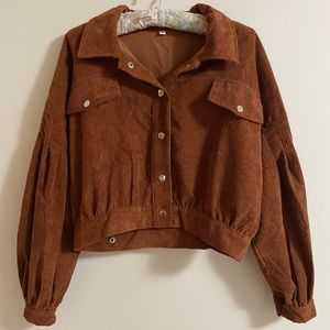 SHEIN | Jackets & Coats | New Corduroy Shacket | Poshmark